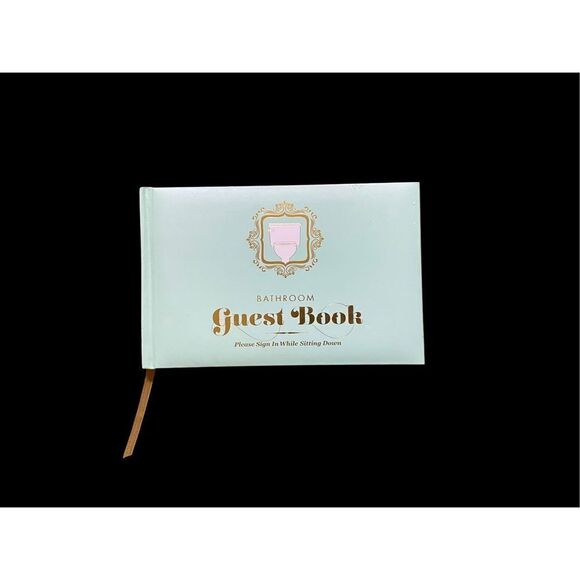 Knock Knock | Accents | Bathroom Guest Book Novelty Book | Poshmark